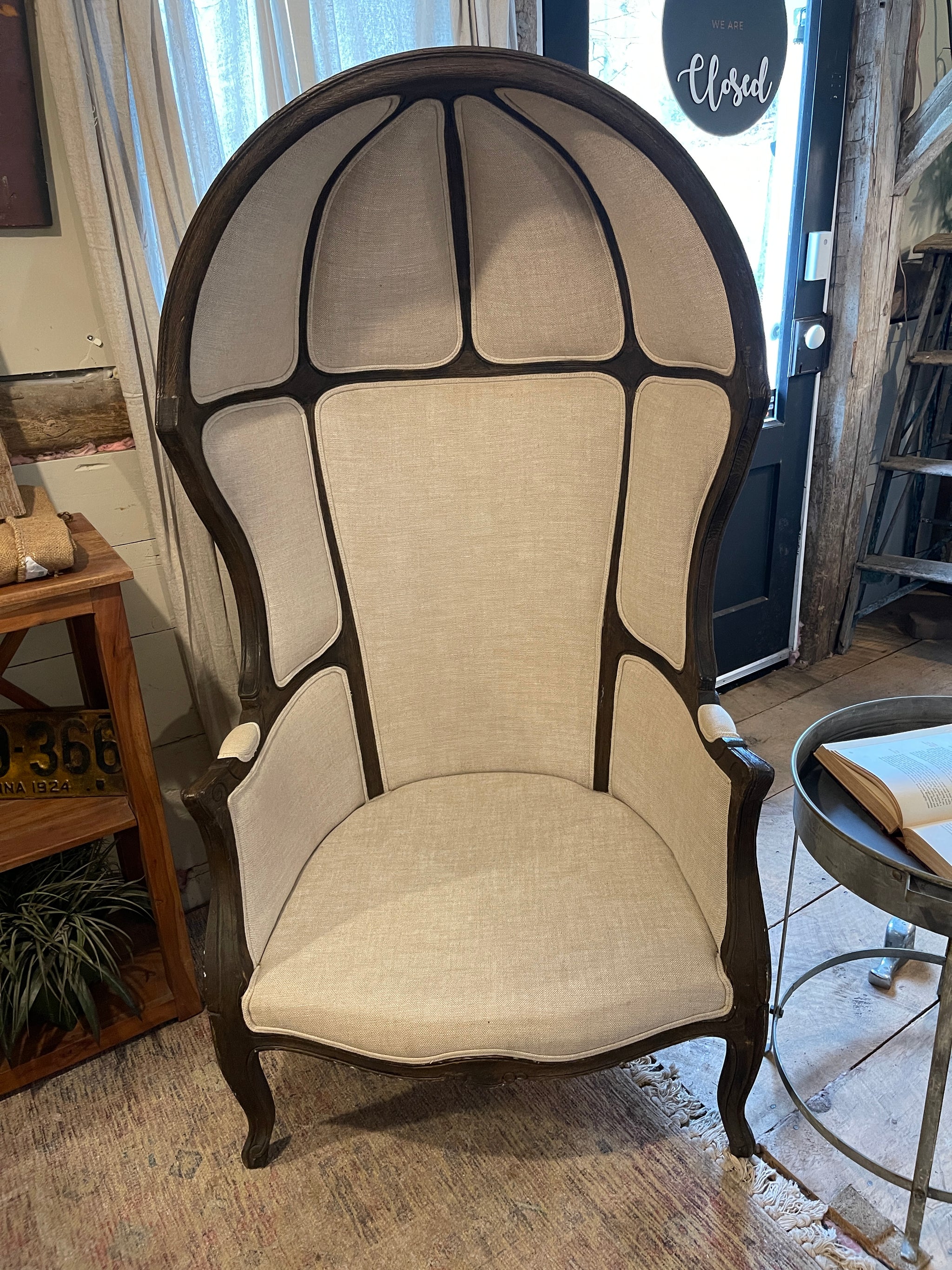 Restoration Hardware Versailles Chair in Belgian Linen Sand The Olde 1840